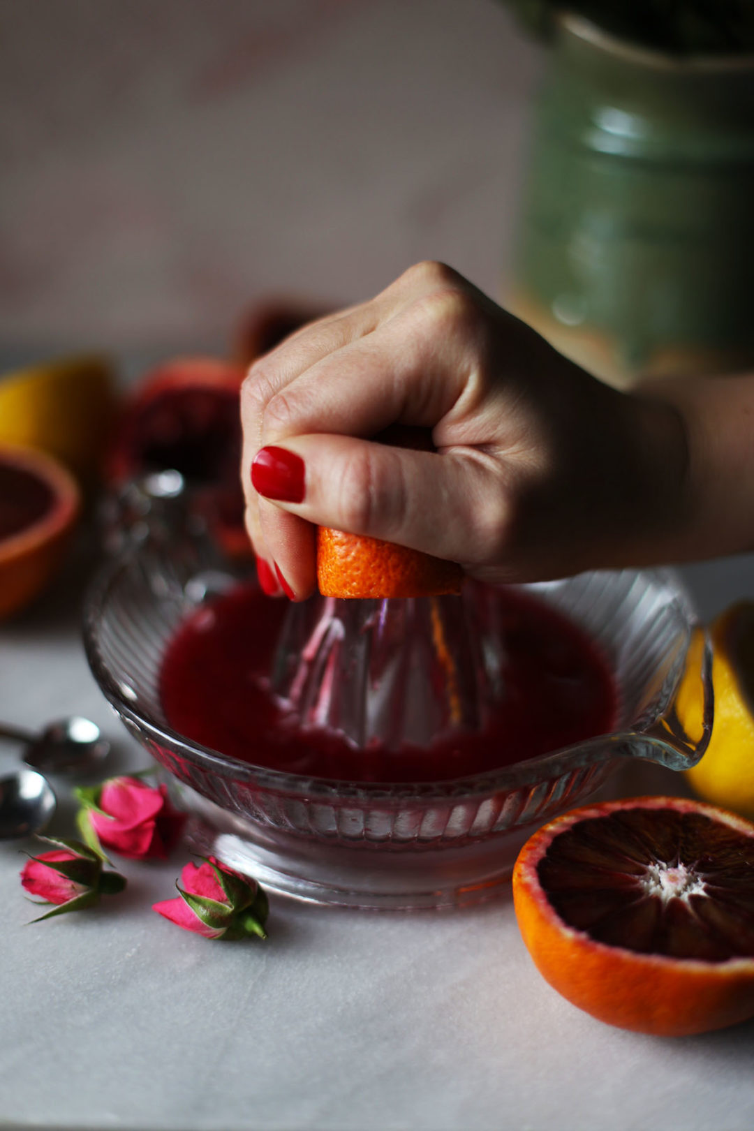 Blood Orange Lemon Squares